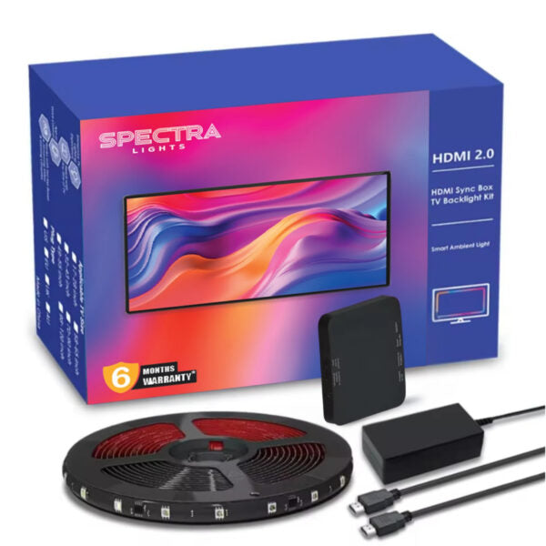 Spectra HDMI Sync Box 2.0 TV Backlight Kit – SPECTRA LIGHTS